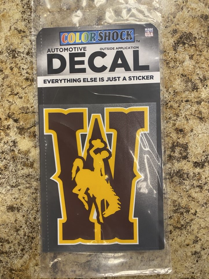 CDI Corp. Colorshock Bucking Horse in W Decal | University Store