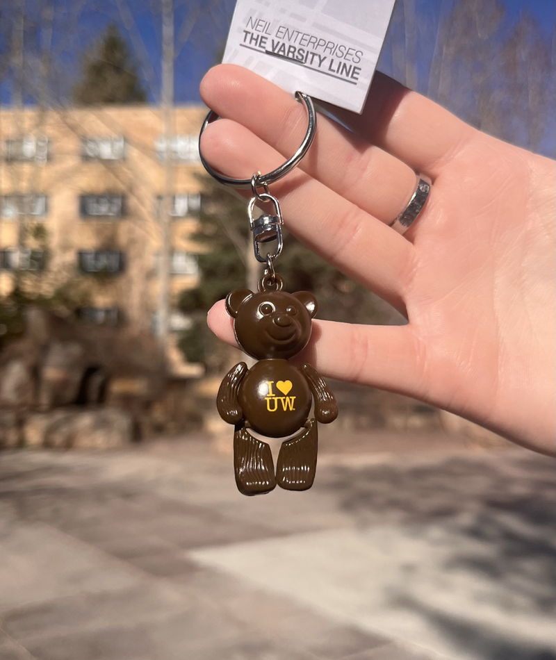 Neil Enterprises I Heart UW Bear Keychain | University Store